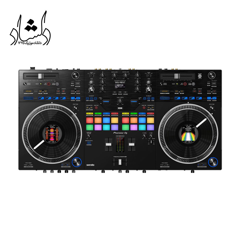 دی جی کنترلر Pioneer DDJ-REV7 + خرید قسطی - دلشاد موزیک